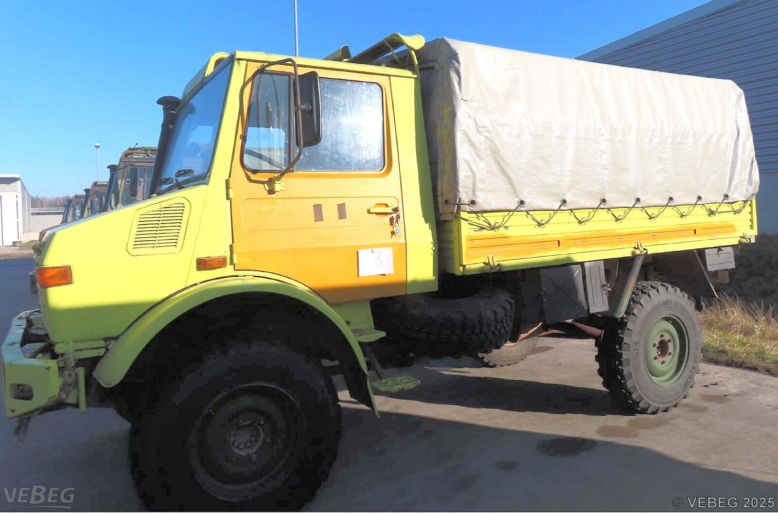 Unimog 435 2 t | Ausschreibung/Los 2533550.001 | VEBEG Ausschreibungen