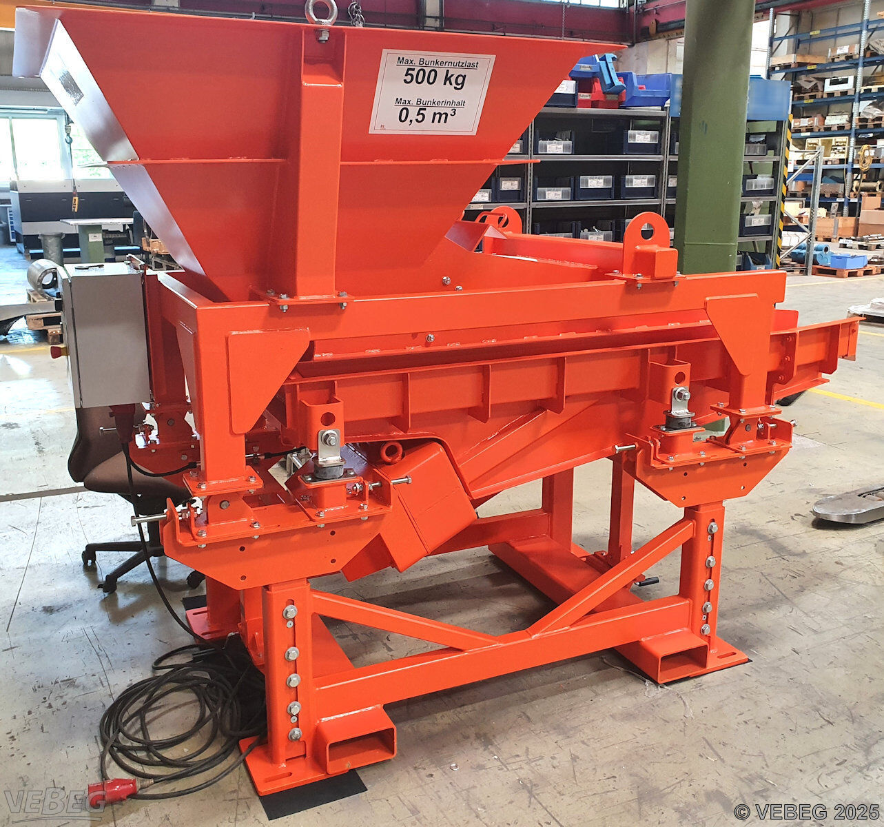 Vibrationsförderrinne iFE E 600 x 2100F - TS200 | Ausschreibung/Los ...